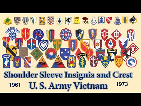 "U.S. Army Vietnam Combat Patches & Unit Crests: History & Meaning (1964-1973)"