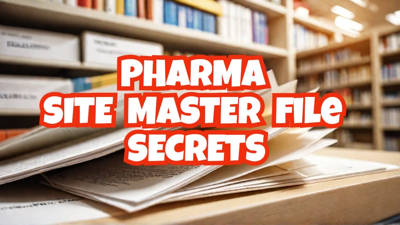 What is a Site Master File? Essential Insights for Pharmaceutical Professionals