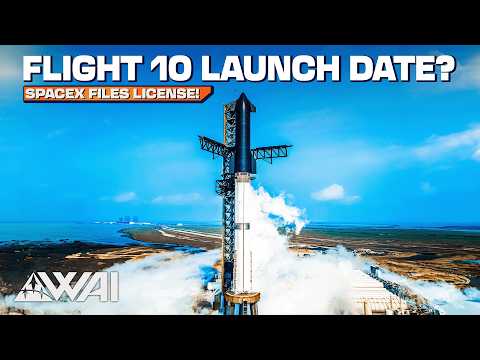 Starship Flight 10 Launch Date sighted! SpaceX Readies Ship 37 for its static fire!