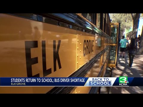 Elk Grove school district expects delays picking up students as need for bus drivers grows