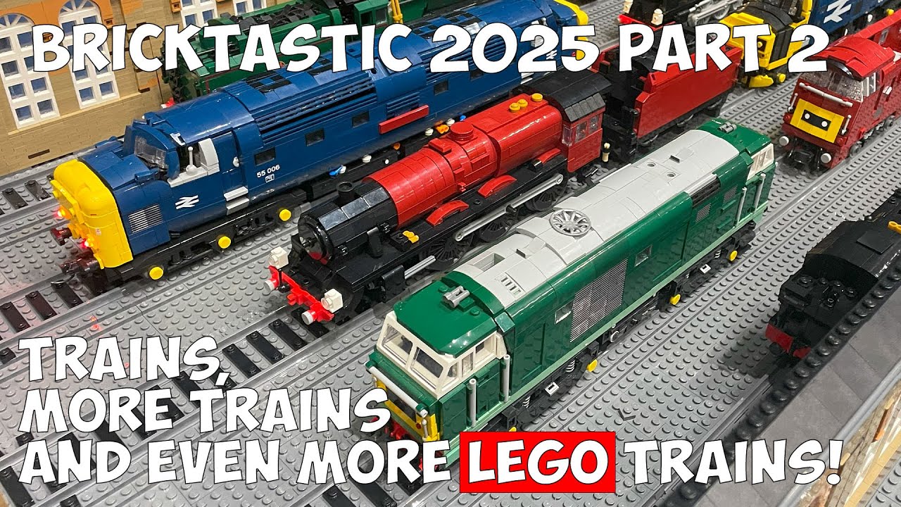 Exploring the Epic LEGO Train Layouts at Bricktastic! 🚂🧱 | Event Recap