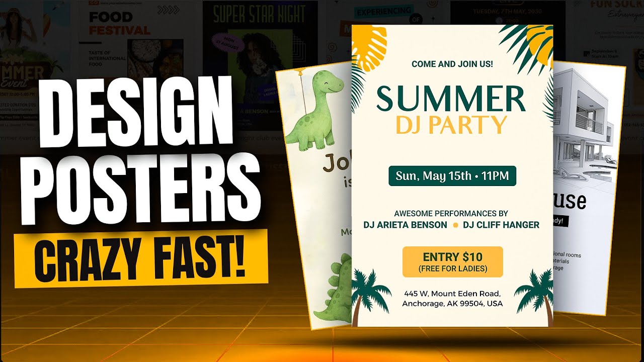 Best AI Poster Generator of 2025 | You Must Try This!