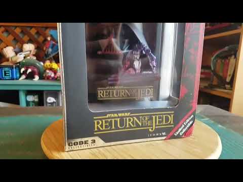 Return of the Jedi Code 3 Star Wars Collectible Movie Poster Metal Sculpture Review