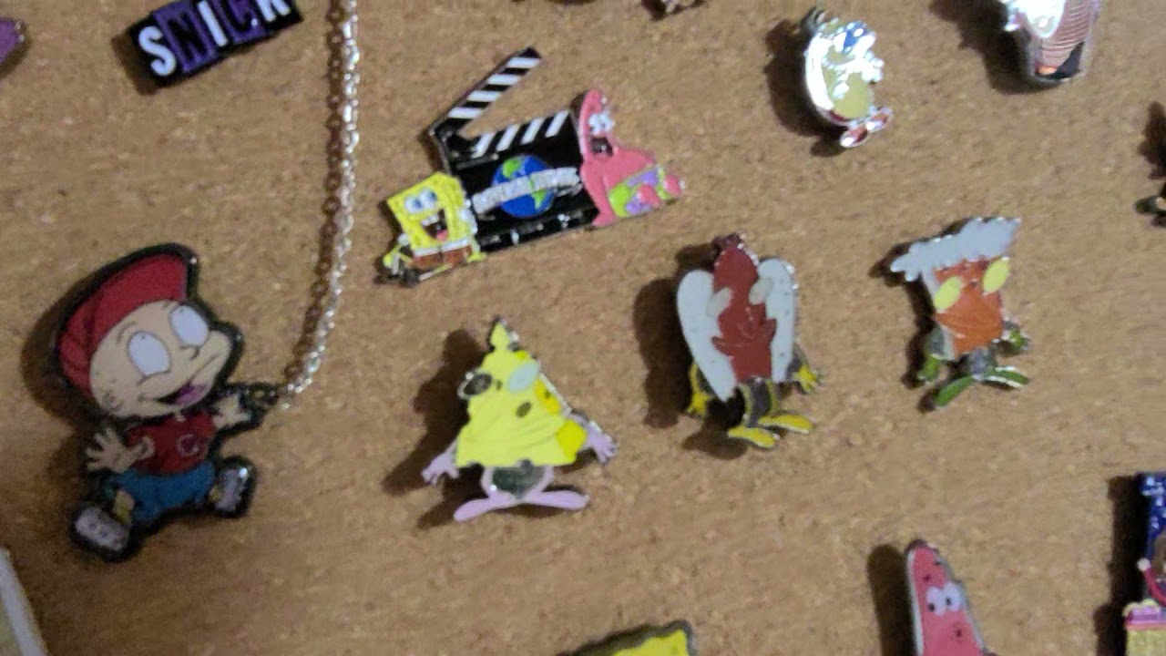 MY NICKELODEON PIN COLLECTION!