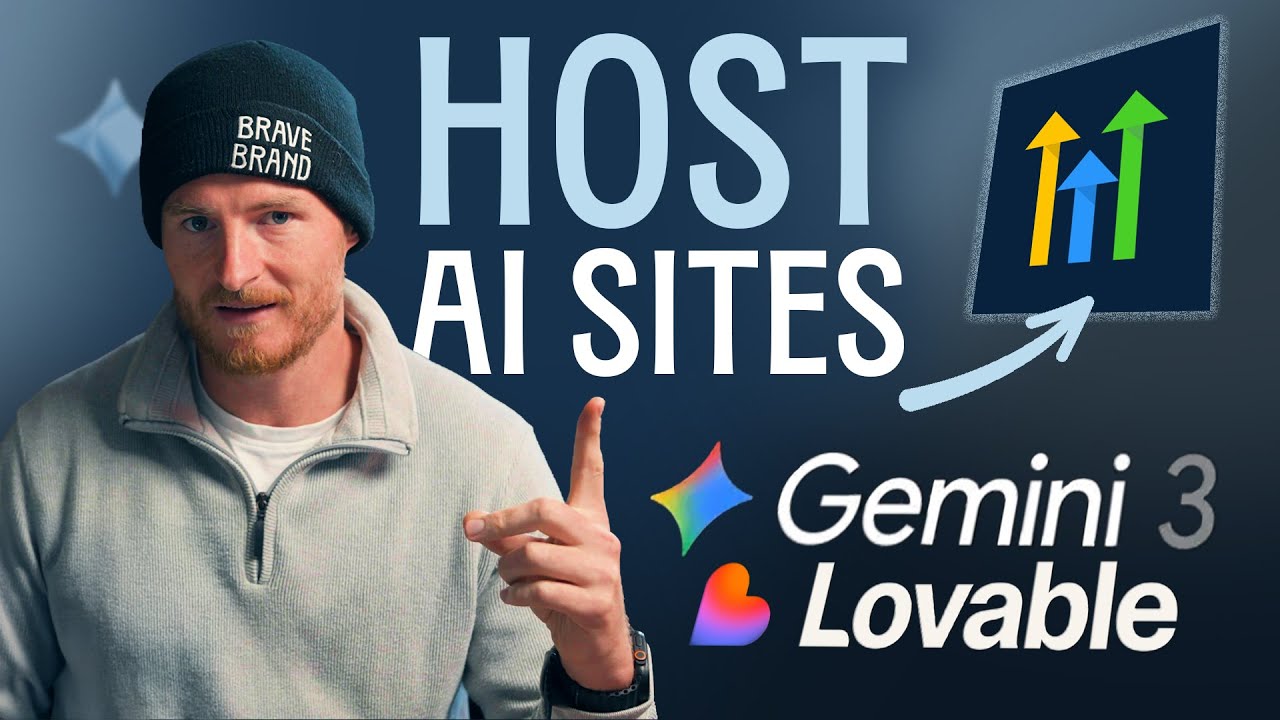 Turn AI-Built Websites Into Real Hosted Sites – Works with Gemini 3 + Lovable