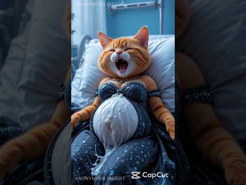 Heart-touching story of pregnant cat & her baby #ai #pregnantcat #cat #shorts #viral #trending #cats