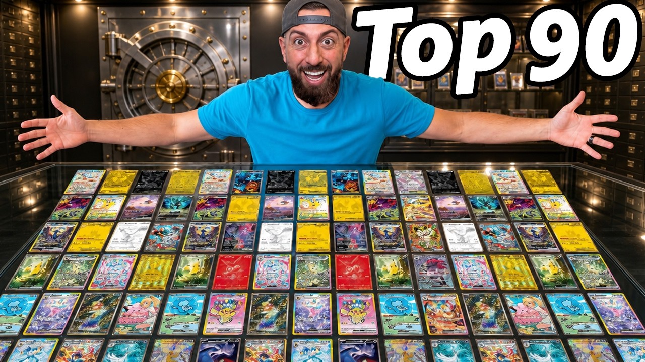 I Searched For The Top 90 Most Expensive Pokemon Cards