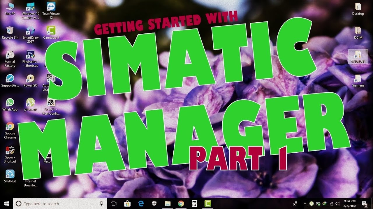 Getting started with SIMATIC manager (part-1)|| Using Bit Logic Instructions.