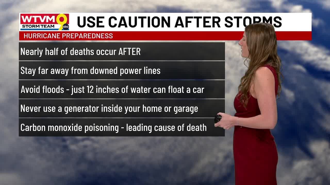 Hurricane Preparedness Week: Using caution after storms move out