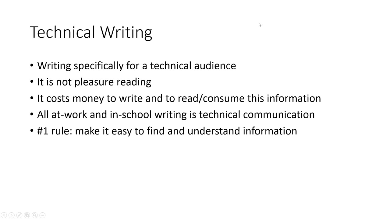 Introduction to Technical Communications