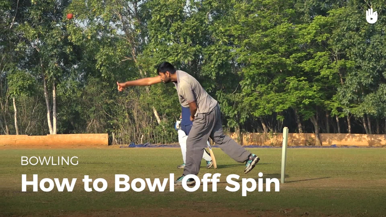 How to Bowl an Off Spin - How to Play Cricket | Sikana