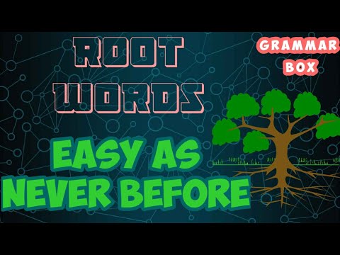 Learn two new root words