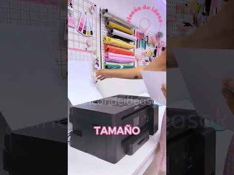 La impresora perfecta para papelería creativa 💖 #manualidades #candybar #diy