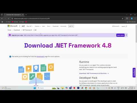 How To Enable or Install NET Framework 4 8 On Windows 11 (2025) - Quick Help