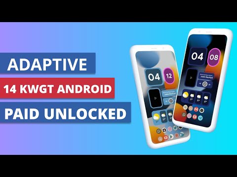 Best Free Adaptive 14 KWGT Widget Pack App for Android