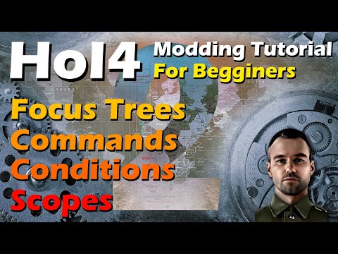 Focuses, Commands, Conditions, Scopes | #2 | HoI4 Modding Tutorial for Begginers
