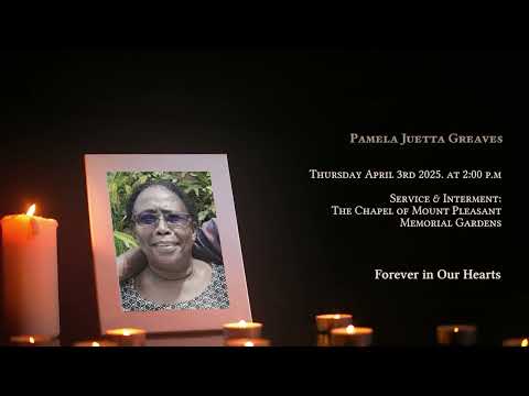 In Loving Memory Pamela Greaves - Obituary