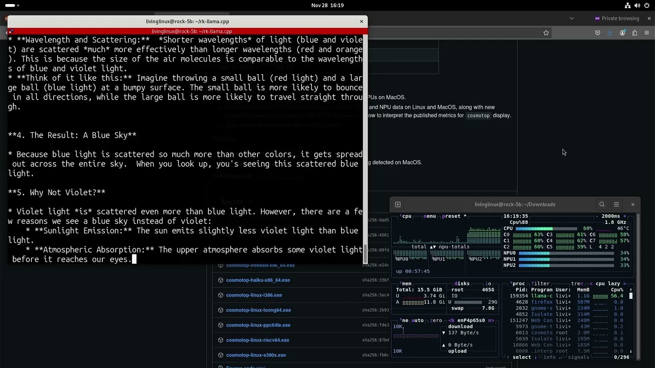 Running llama.cpp GGUF model with Rockchip RK3588 NPU 2025