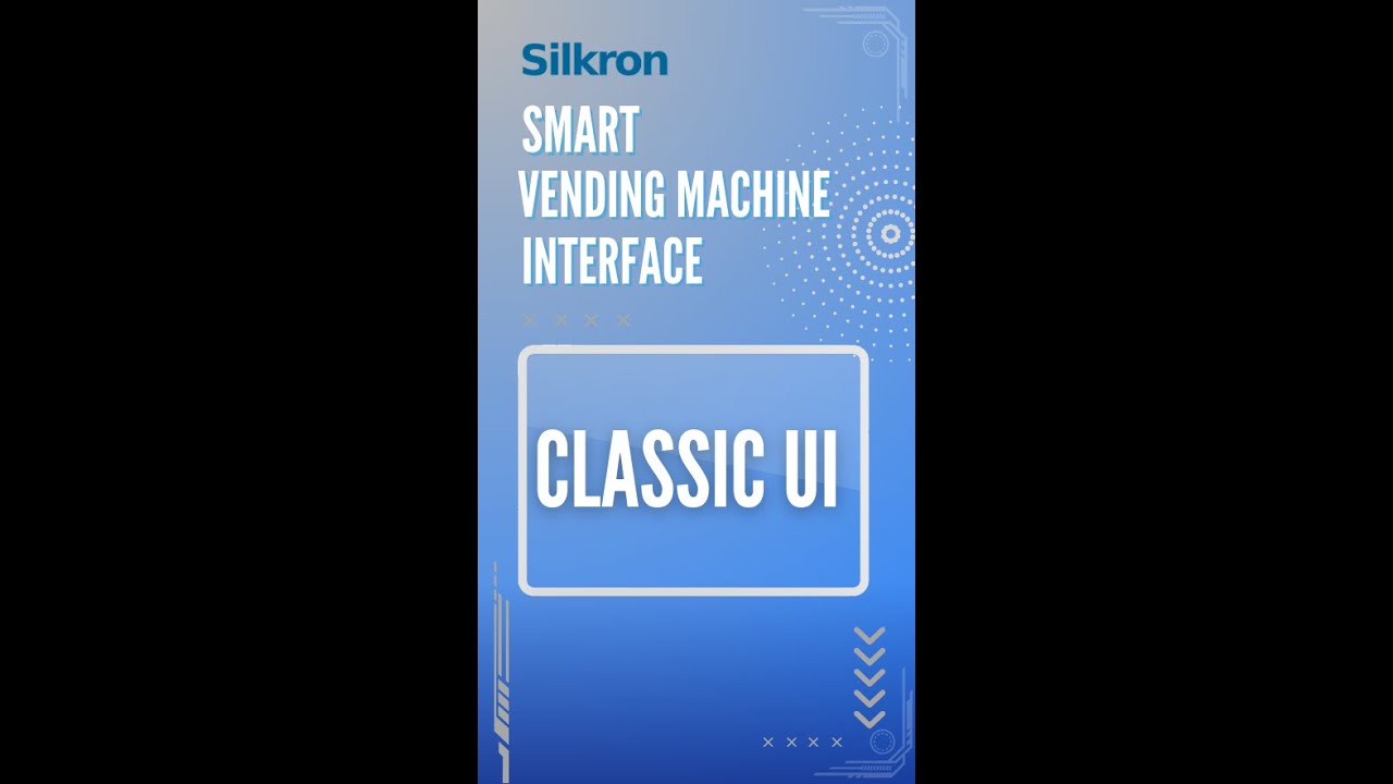 Touch-Screen Vending Machine User Interface - Classic UI