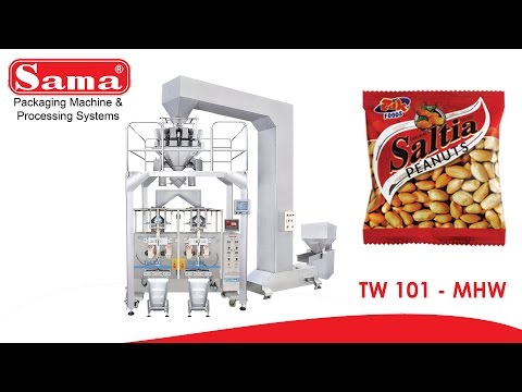SAMA Snacks Packing Machine - TW 101 MHW | Sama Engineering