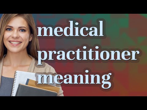 Medical practitioner | meaning of Medical practitioner