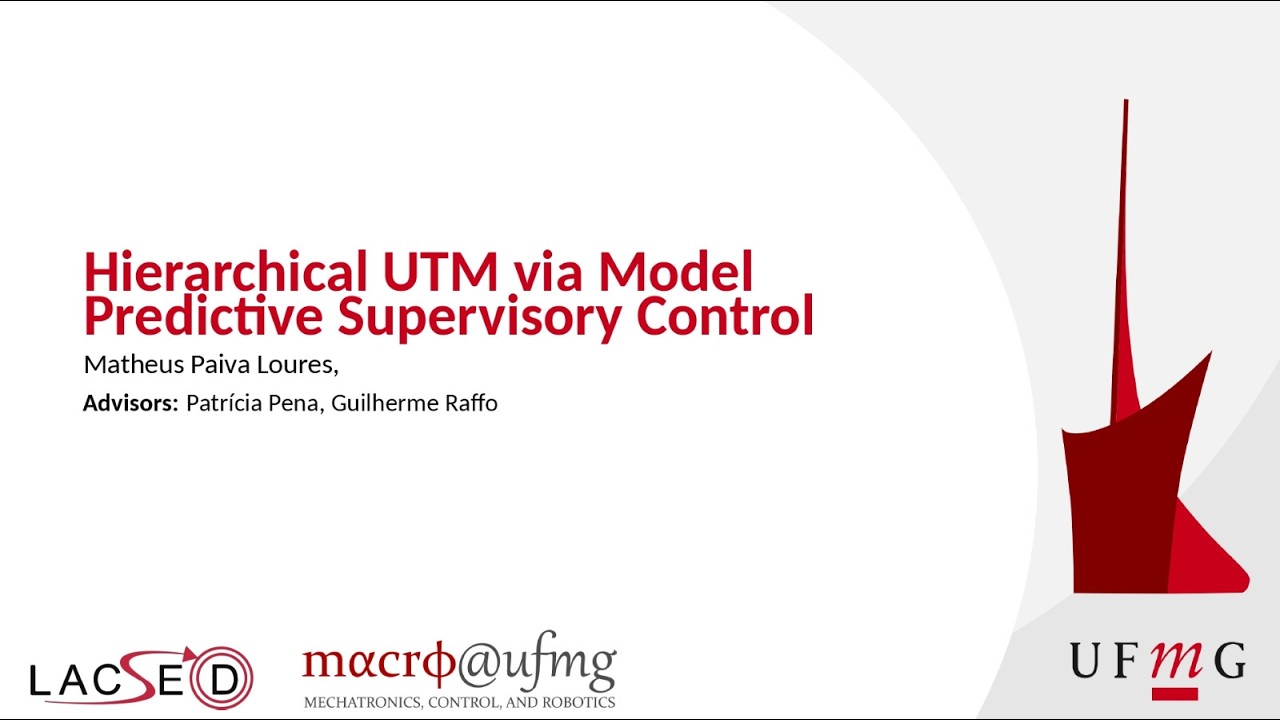 Master Thesis Defense - Hierarchical UTM via Model Predictive Supervisory Control - Matheus Loures