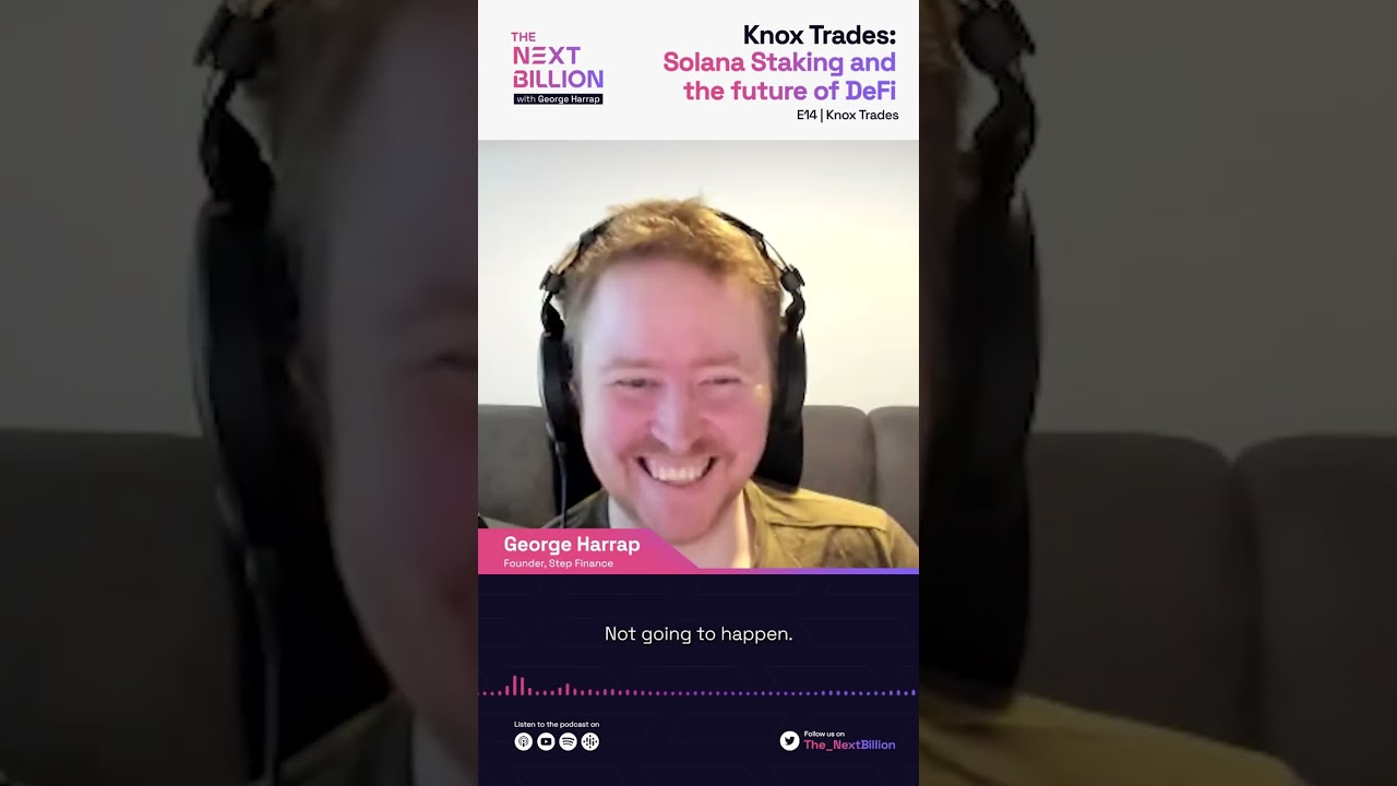 The truth behind running Solana validators - Knox Trades - The Next Billion #14 #Shorts