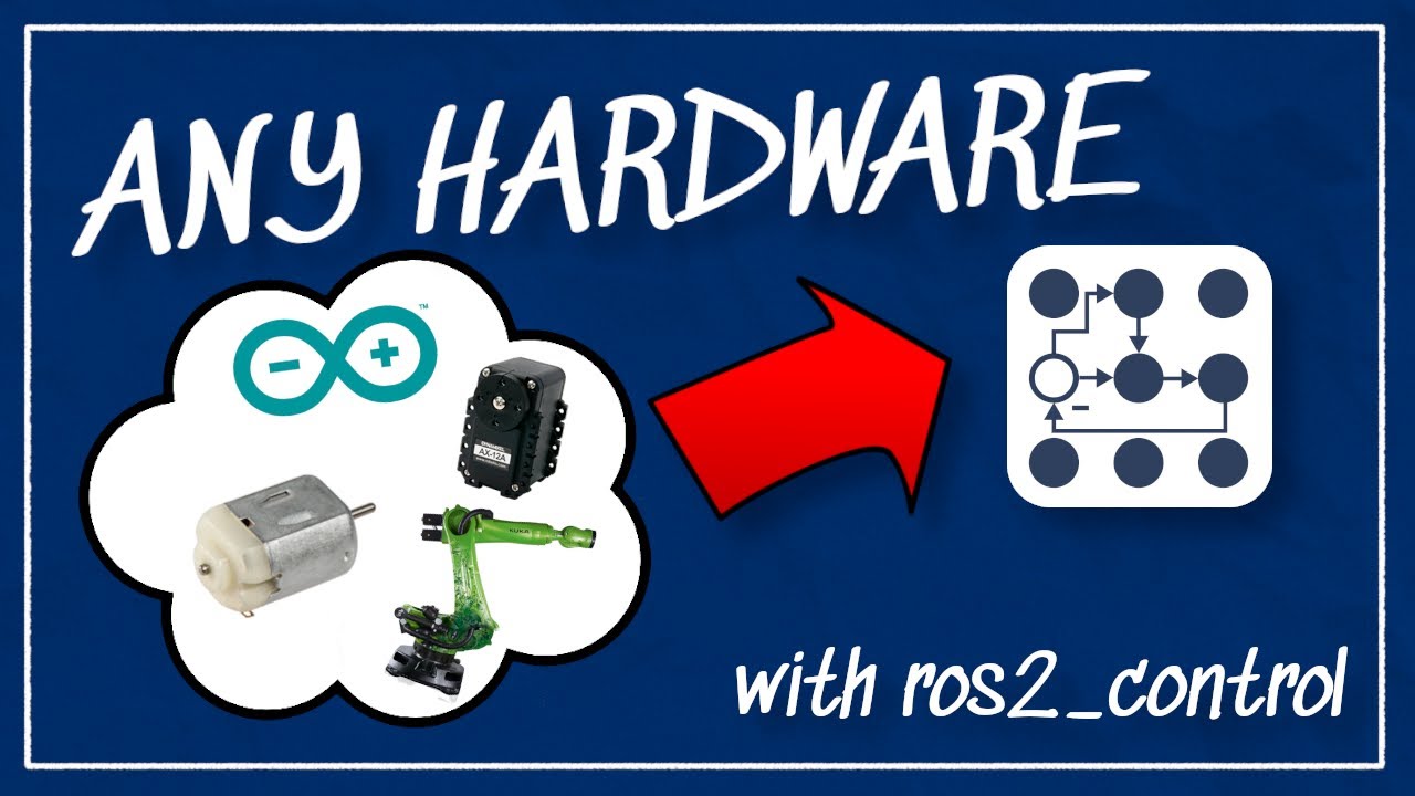 You can use ANY hardware with ros2_control