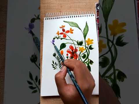 flowers doodle 🌸#art #doodleart#flowerart