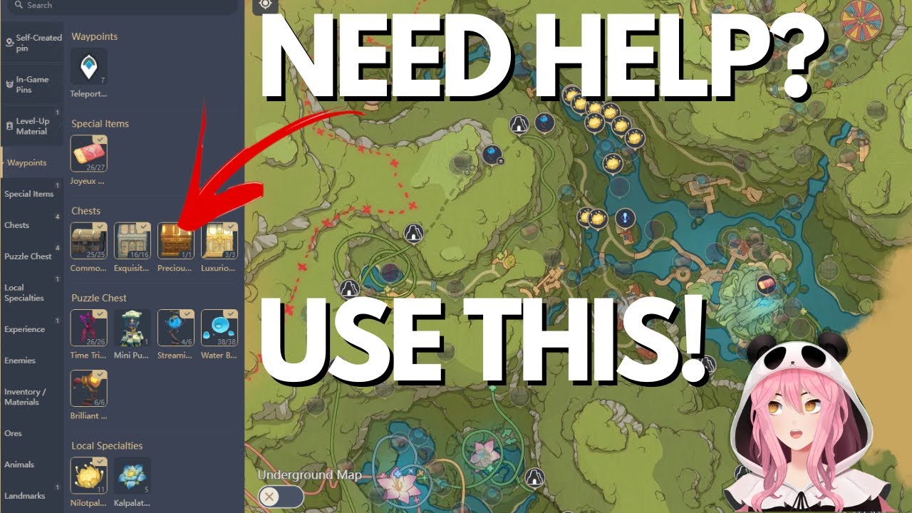 OVERWHELMED WITH THE NEW EVENT? USE THIS! Teyvat Interactive Map Guide | Genshin Impact 3.8