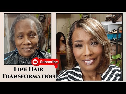HOW TO MAKE FINE HAIR LOOK FULL ๐ WITH A REALISTIC LOOKING WIG/HAIR UNIT ๐๐