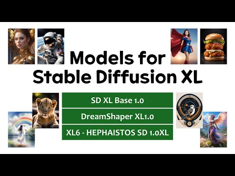 Models for SD XL (Stable Diffusion XL)