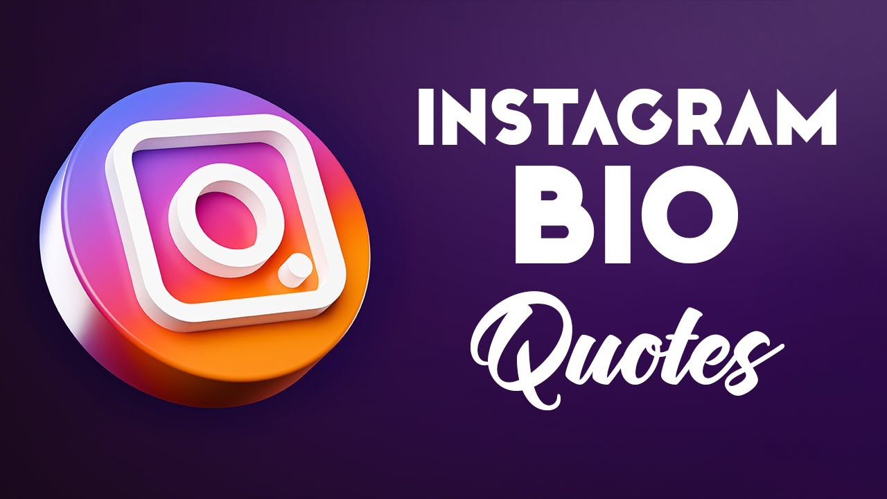 Quotes For Instagram Bio | Words For The Soul