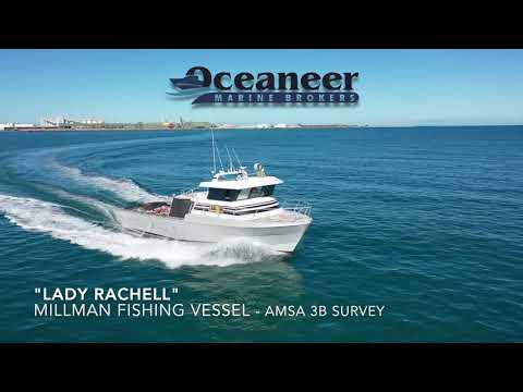 2003 Millman Crayfishing vessel FOR SALE @ Oceaneer Marine Brokers - "Lady Rachell"