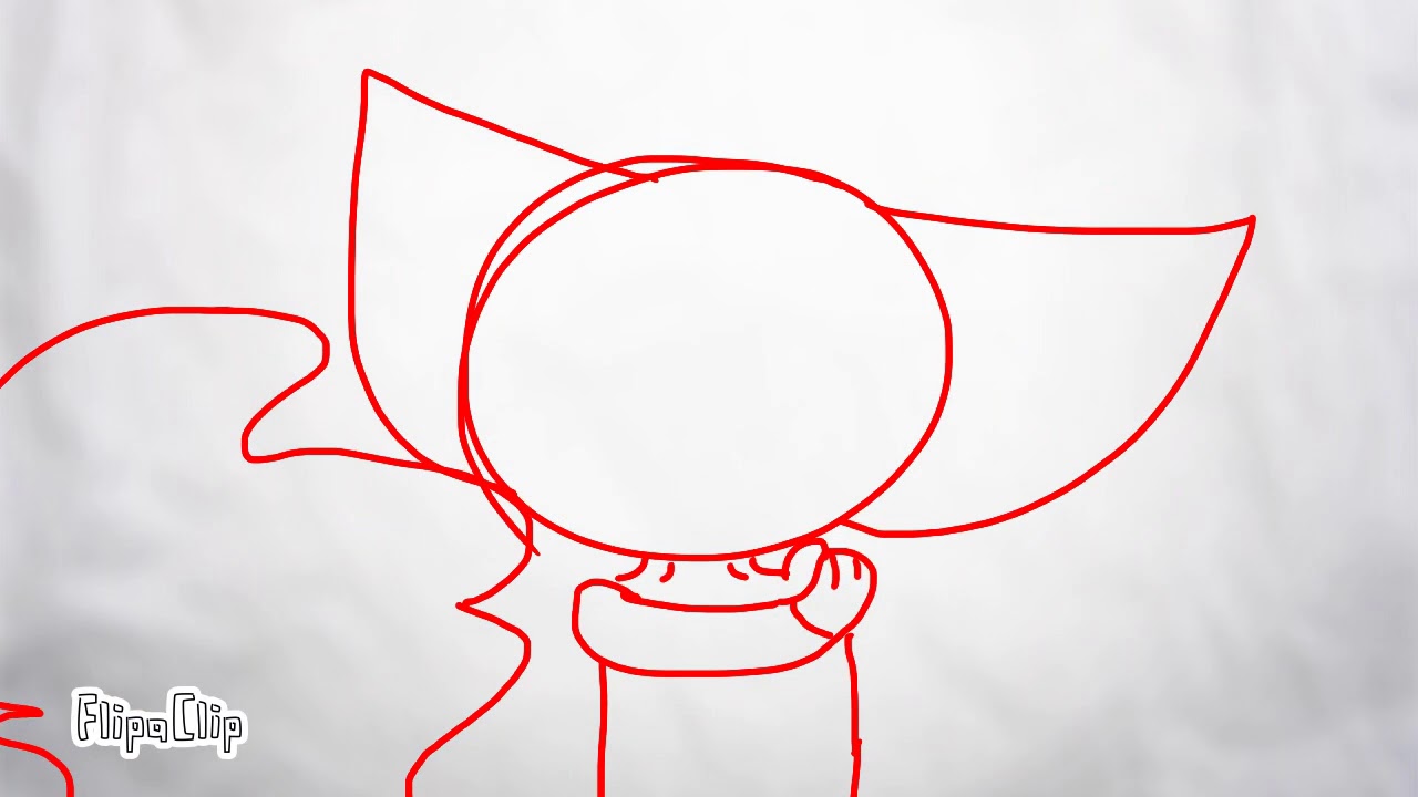 Tail inflation animation test (First time with Stylus pen)