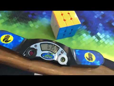 Official Rubik’s cube average of 5 - 7.79