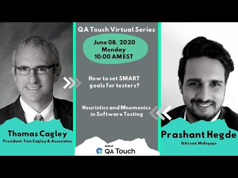 How to set SMART goals for testers? - Heuristics and Mnemonics in software testing