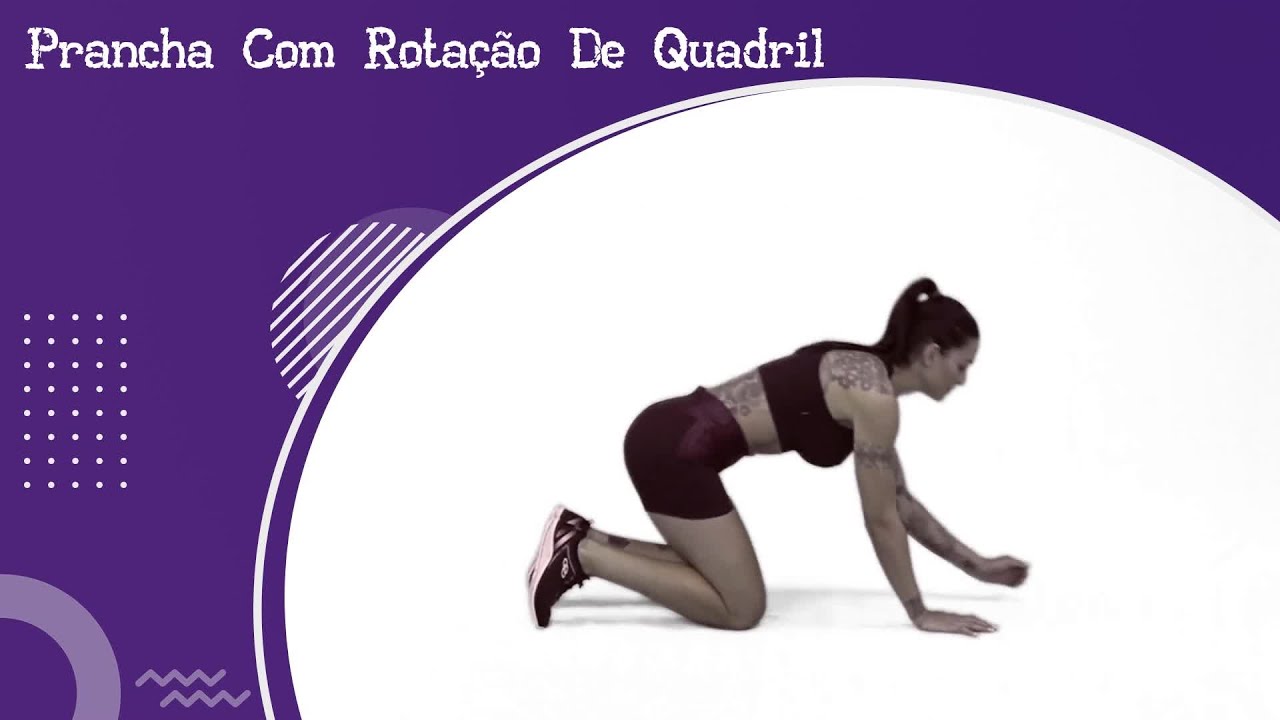 Prancha Com Rotação De Quadril