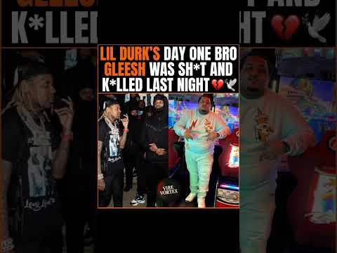 🚨💔Another tragic night in the streets😔🕊️ Rest in peace, Gleesh. #RIP #lildurk #sad #shorts #Chicago