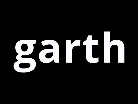 Video Word Of The Day - Garth