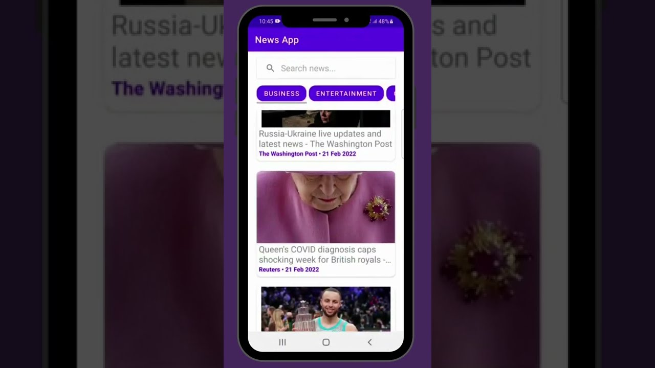 News App using Rest API | Lottie Animation in android studio | Tamil Cookies