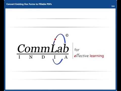 How to Convert Existing Doc Forms to Fillable Pdfs ?