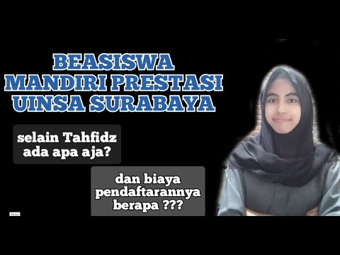 Beasiswa Mandiri Prestasi Uin Sunan Ampel Surabaya