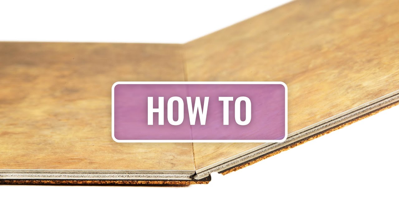 How to Install Vinyl Plank Flooring- Tongue and Groove