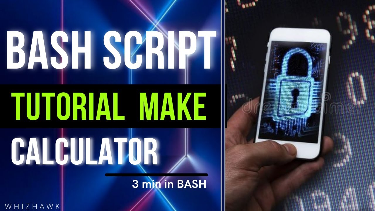 Bash Scripting Tutorial for Beginners [+ Calculator Script]#Bash #calculator