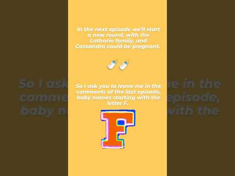 🍼Please enter baby names starting with the letter F🍼