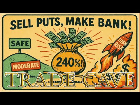 INCOME MACHINE: 240% Selling Puts! Safe to High-Risk Stocks for Massive Income!