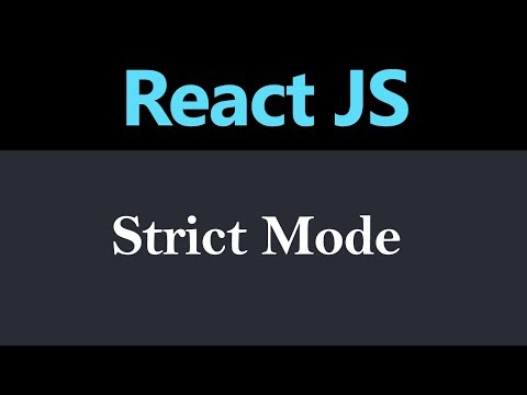 Learn Strict Mode in React JS Hindi - Mind Luster