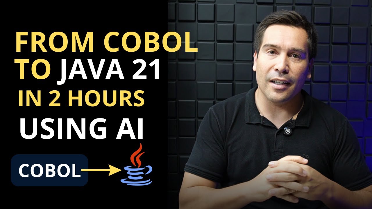 From COBOL to Java in less than 2 hours using AI