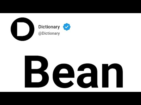 Bean Meaning In English